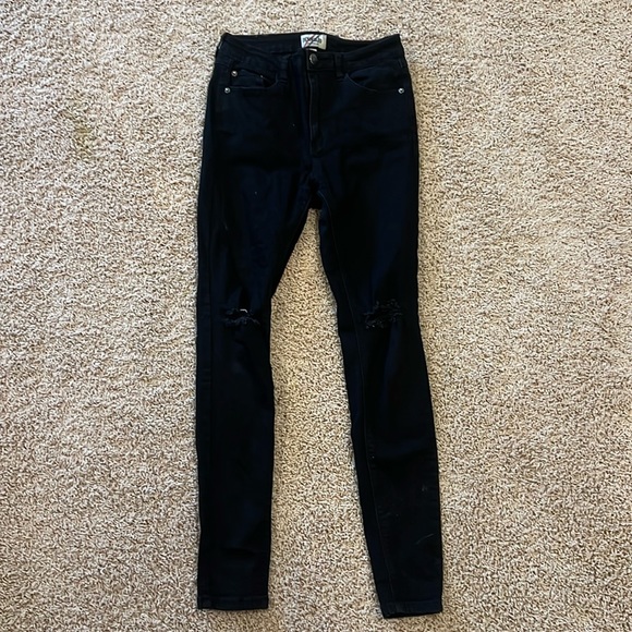Target | Jeans | Denim Blvd Black Skinny Jeans | Poshmark